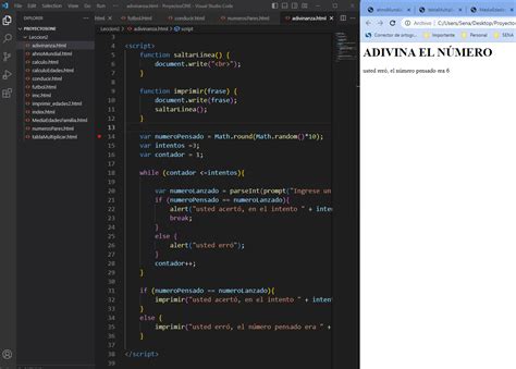[proyecto] Evidencia Adivinar Con Bucles Lógica De Programación Conceptos Primordiales