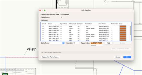 Path Data Tag And Create Riser Sheet Connectcad Vectorworks Community