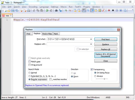 Notepad Skip Second String Between Characters With Regex Stack