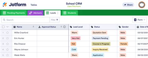 Free Excel Crm Template