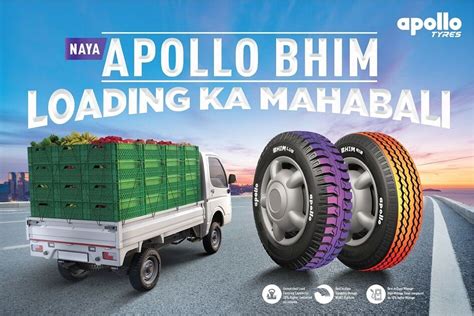 Loading ka Mahabali: Apollo Tyres Introduces New Bias Tyres Range