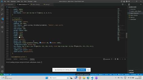 Alarm Clock Coding Ninjas Frontend Project Youtube
