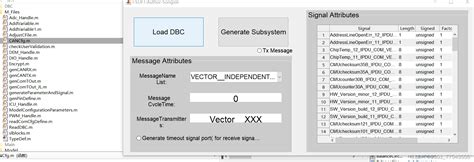 dbc文件生成matlab模型生成c代码can协议解析 matlab根据dbc绘制图 csdn博客