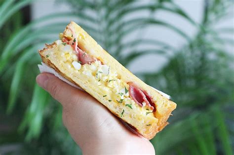 베이컨치즈토스트 만들기 부드럽게 넘어가요 네이버 블로그