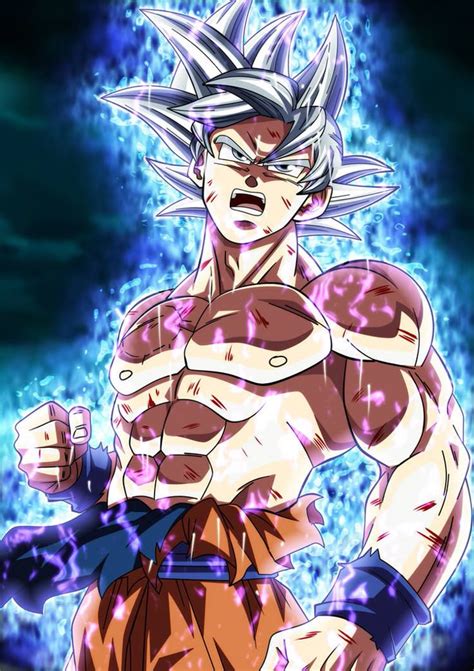 Goku Ultra Instinct Mastered Anime Dragon Ball Goku Dragon Ball Art