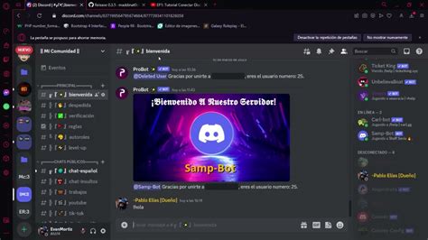 Ep2 Crear Comandos Y Usar Parametros Discord Connector Youtube
