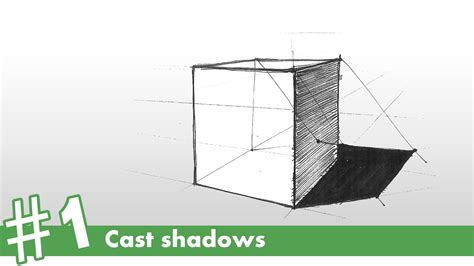 Cube Shadow Drawing At GetDrawings Free Download