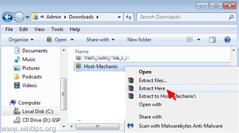 How To Reset HOSTS File To Default Values WinTips Org