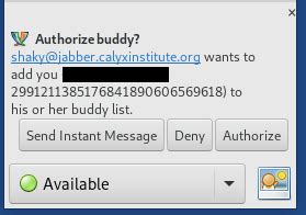 Using Pidgin OTR XMPP Zero Trace