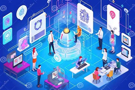 Intelligent Tutoring Systems And Artificial Intelligence Generative Ai Stock Illustration