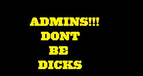 How To Be A Good Admin Mod Op