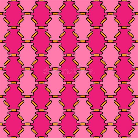 A Pattern Of Abstract Shapes Sinuous Lines Form Abstract Shapes Stock