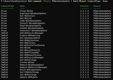 Powershell Is Fun Using The Powershell Pswindowsupdate Module