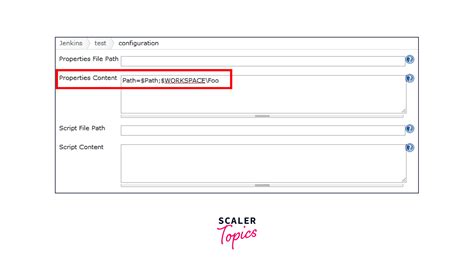 jenkins configuration scaler topics