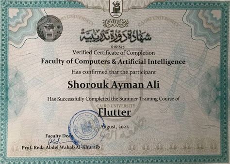 shrouk ayman on linkedin l have finished flutter summer training