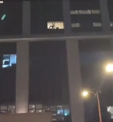 Shocking Moment Couple Spotted Having Sex In Hotel Window In Front Of Religious Festival As