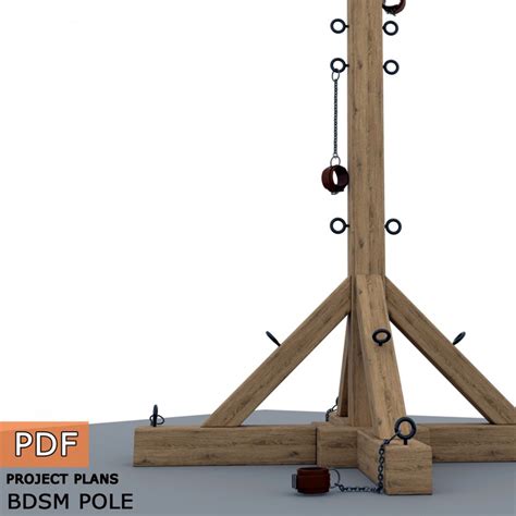 BDSM Pole Adult Sex Furniture Fetish Equipment Digital Download Only