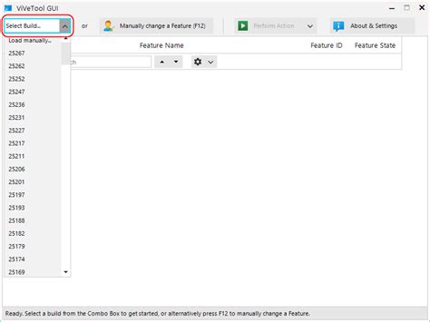 Vivetool Gui — та же Vivetool но с графическим интерфейсом