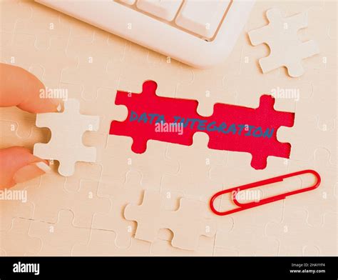 Handwriting Text Data Integration Business Approach Combination Of Technical And Business