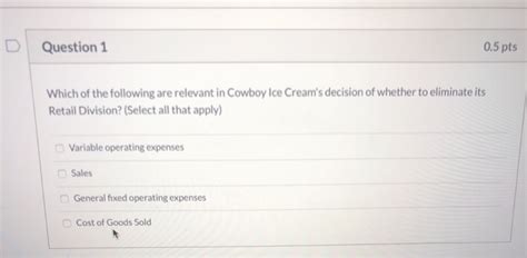 Solved Question 1 0 5pts Which Of The Following Are Relevant