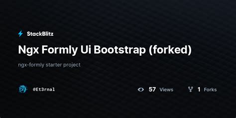 ngx formly ui bootstrap forked stackblitz
