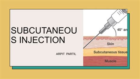 Subcutaneous Injectionpptx