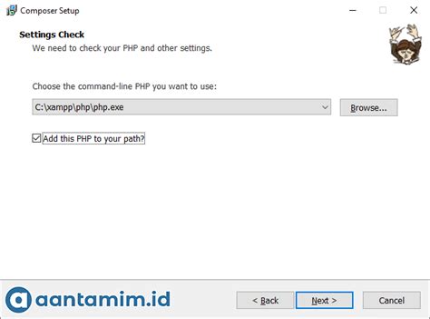 Cara Install Composer Di Windows Dengan Gambar Aantamim ID