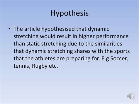 Dynamic Vs Static Stretching Pptx