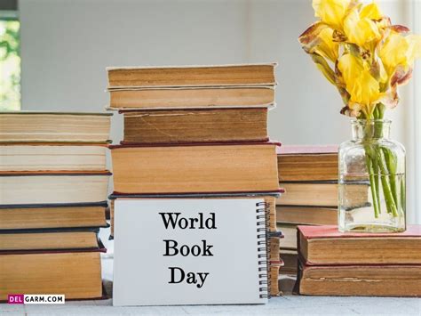 30 عکس نوشته روز جهانی کتاب برای پروفایل و اینستاگرام