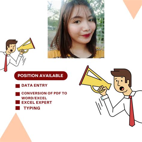 do data entry typing copy paste work pdf to excel conversion by