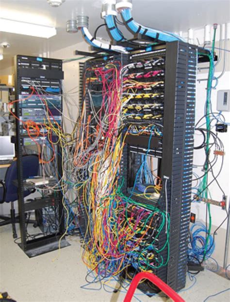 Cabling Before And After Photos The Navicon Group Transforming Technology