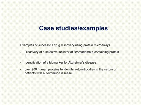 Protein Microarray Types And Approaches Pptx