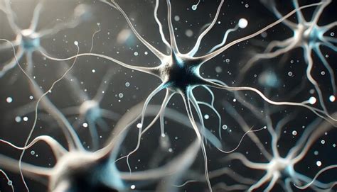 Neural Network Connections Illustrating Synapse And Brain Activity Neurons And Neurogeneis