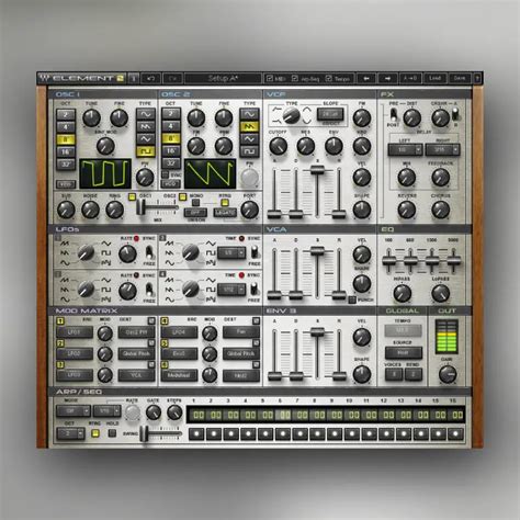 Waves Element 20 Virtual Analog Synth Pluginsmasters