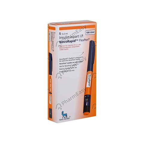 Novorapid Flexpen Inj 3ml Uses Side Effects Dosage Composition