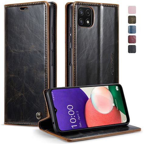 Caseme Кожаный книжка чехол для Samsung Galaxy A22S 5G (Самсунг Галакси ...