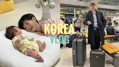 한국 브이로그🇰🇷 4주 휴가받고 한국 온 영국인 남편의 한국 5번째 방문 ️3살 조카와 키즈카페 가고 매일매일 외식한 2주간의 먹방기록🍴간장게장갈비피자곱창크로플