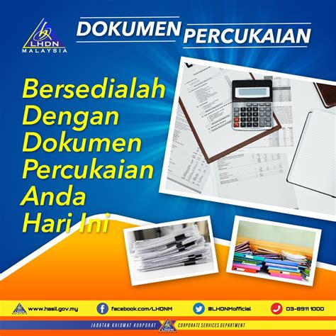 Resit And Dokumen Cukai Lhdn Yang Perlu Disimpan 7 Tahun