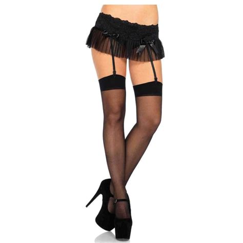 Sexy Sheer Stockings Black Janets Closet