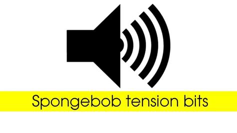 Spongebob Tension Bits Sound Effect Youtube