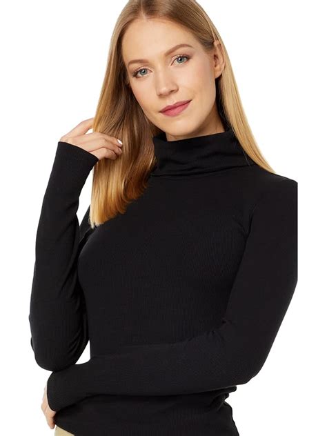 Womens Sleeveless Black Turtleneck Free Shipping