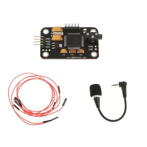 LYLA Voice Recognition Module Board And Microphone Pin Jumper Wire For Arduino Amazon In