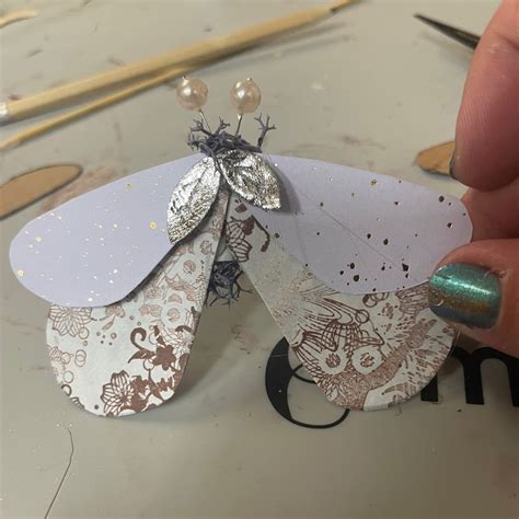 Paper Moths Craft — Art And Happiness