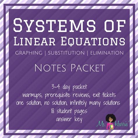Systems Of Equations By Substitution Notes Tessshebaylo