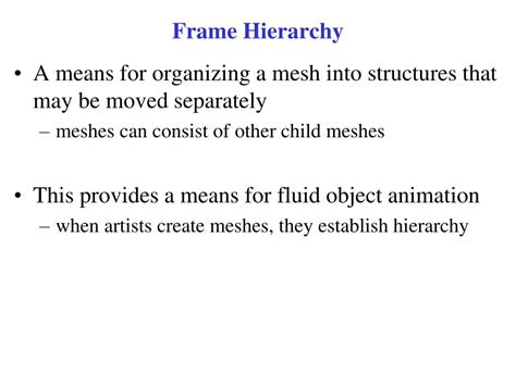 Ppt Cse 381 Advanced Game Programming Skeletal Animation And
