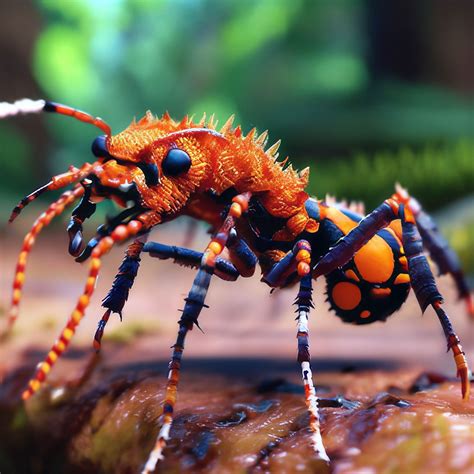 Saber Toothed Tiger Ant — Image Created In Shedevrum