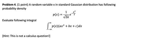 Gaussian Integral