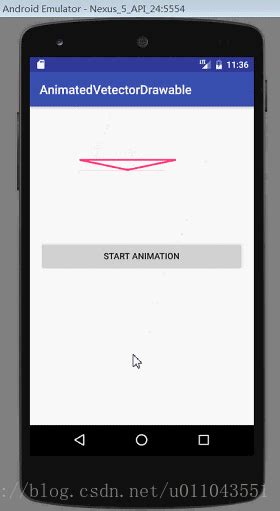 Animatedvectordrawable的简单使用 Csdn博客