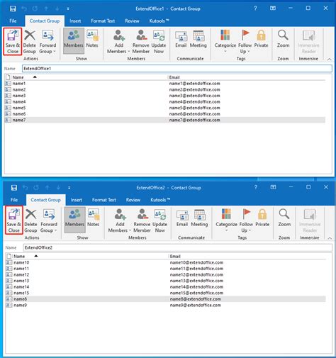 Create Edit Use And Share A Contact Group In Outlook