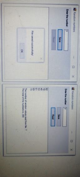 Solved Ji 3079 Del 1 Random Number File Writerreader Nr